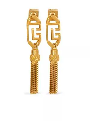 Balmain Sync Pb Pendant Earrings - Gold