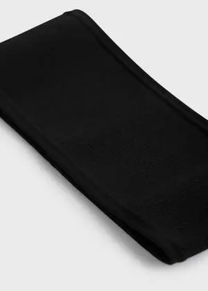 TOTEME Compact Knit Headband - Black