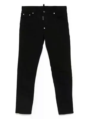 Dsquared2 Cotton Straight Leg Jeans