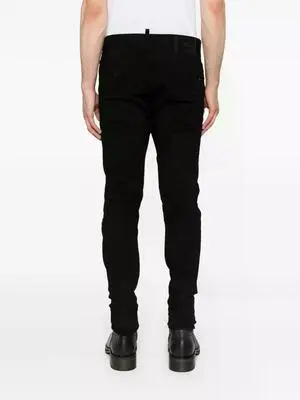 Dsquared2 Cotton Straight Leg Jeans