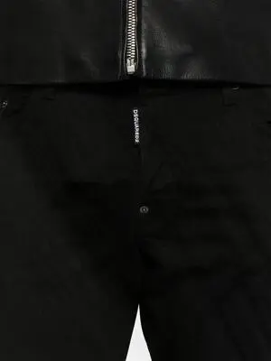 Dsquared2 Cotton Straight Leg Jeans