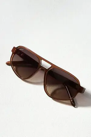 WMP EYEWEAR Brooklyn Sunglasses - Brown