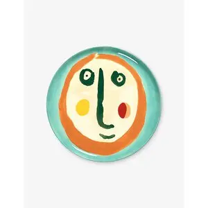 SERAX Yotam Ottolenghi Feast Face 2 Feast Stoneware Serving Plate 2cm - Multi