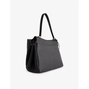 Balenciaga Rodeo Medium Leather Top-handle Bag - Black