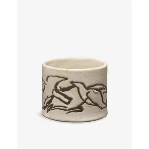 FERM LIVING Utzon Can Lis Vuelo Stoneware Cup 6.5cm - Cream