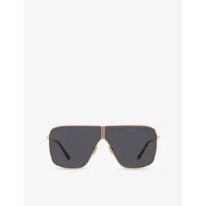 TOM FORD Pilot-frame Metal Sunglasses - One-color