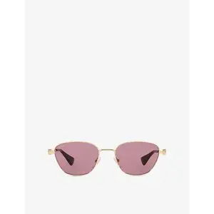 CARTIER Ct0469s Cat-eye Sunglasses - Gold