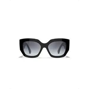 Chanel Ch5545 Cat Eye Sunglasses - Black