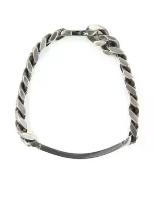 MAISON MARGIELA Engraved Chain Bracelet