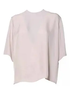 COVERT Open-back Blouse - Pink
