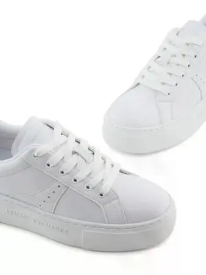 Armani Exchange Logo-embossed Sneakers