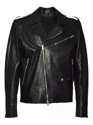 DFOUR Biker Leather Jacket