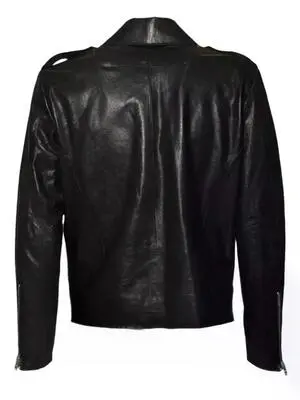 DFOUR Biker Leather Jacket