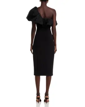 Bcbgmaxazria Puff Shoulder Dress
