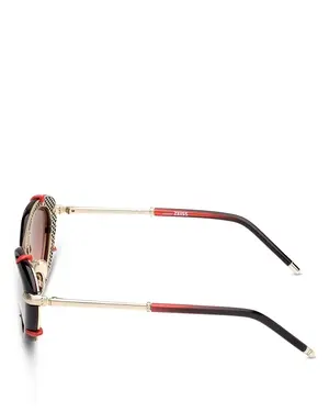 CHRISTIAN LOUBOUTIN Oval Sunglasses, 54mm