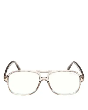 TOM FORD Navigator Blue Light Glasses - White