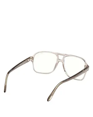 TOM FORD Navigator Blue Light Glasses - White