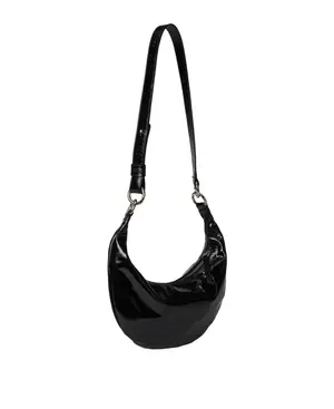 HYER GOODS Convertible Ring Bag - Black Naplak