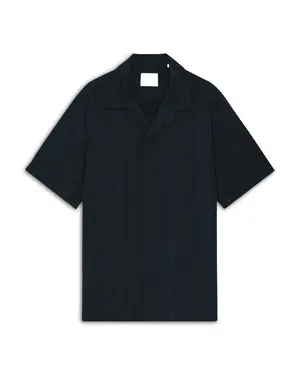 Nn07 Hank 5971 Regular Fit Camp Shirt - Deep Navy