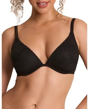 ADORE ME Maren Push Up Plunge Bra - Black
