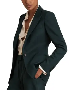 REISS Petites Jade Blazer - Green