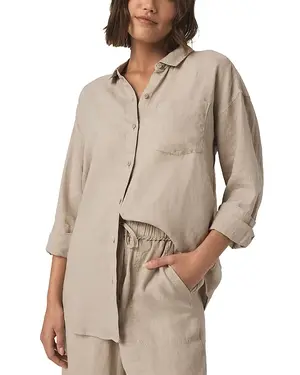 Splendid Bailey Button-down Shirt - Fawn