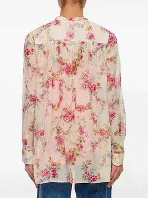 Pero Floral-print Blouse