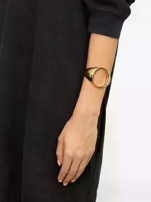 MAISON MARGIELA Cut-out Cuff Bracelet - Gold