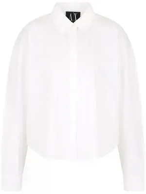 Armani Exchange Logo-embroidered Shirt