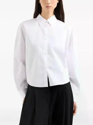 Armani Exchange Logo-embroidered Shirt