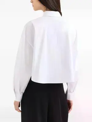 Armani Exchange Logo-embroidered Shirt