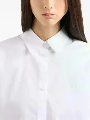Armani Exchange Logo-embroidered Shirt