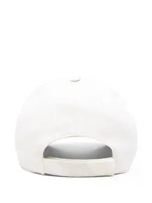 Fendi Embroidered Logo Cap - Neutrals