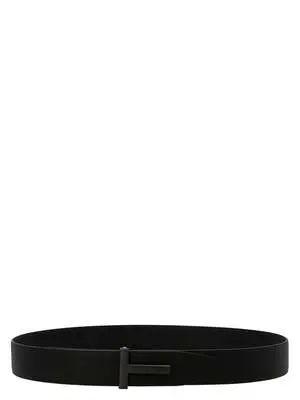 TOM FORD T' Reversible Belt - Black