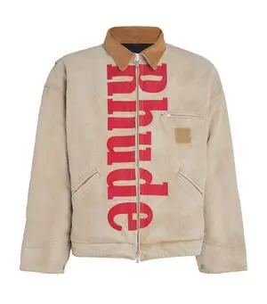 Rhude Padded Field Jacket - Beige