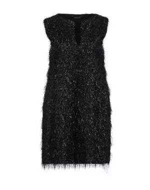 Fabiana Filippi Viscose And Metallic Fiber Polyamide Mini Dress