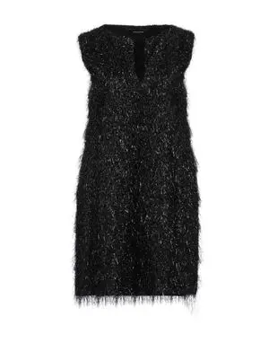 Fabiana Filippi Viscose And Metallic Fiber Polyamide Mini Dress
