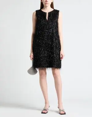 Fabiana Filippi Viscose And Metallic Fiber Polyamide Mini Dress