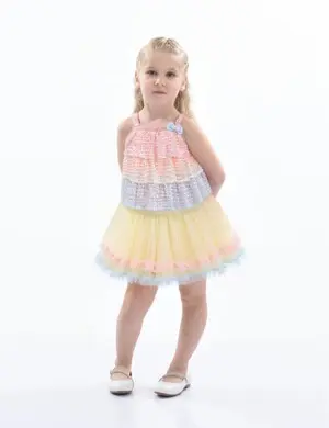 MIMI TUTU Layered Dress Set
