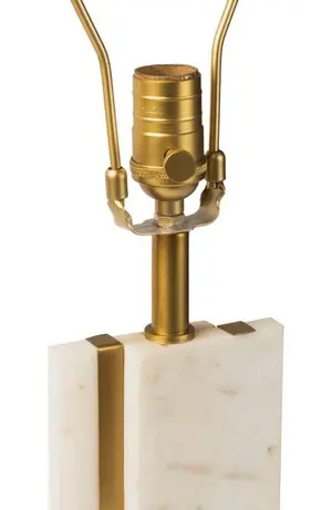 MELA ARTISANS Sculpta Marble Lamp Stand