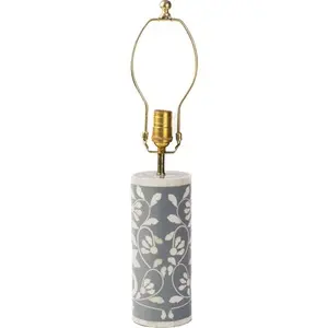 MELA ARTISANS Vines Table Lampgrey - Floral