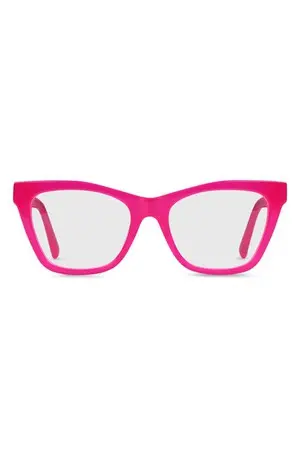Eyebobs Kitten Around 50mm Cat Eye Reading Glasses Hot Pink