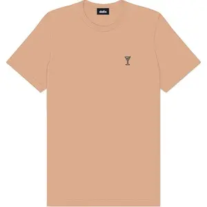 DALIX Martini Cotton Tee - Peach