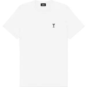 DALIX Martini Cotton Tee - White