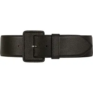 VAINCOURT PARIS La Merveilleuse Leather Waist Belt - Black