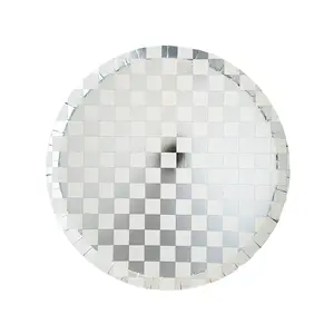 JOLLITY & CO Checkered Dessert Plates - Dazzling Diamond