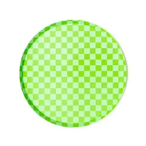 JOLLITY & CO Checkered Dessert Plates - In The Limelight