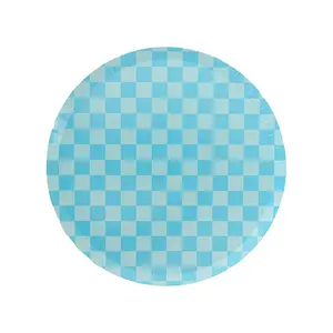JOLLITY & CO Checkered Dessert Plates - Out Of The Blue