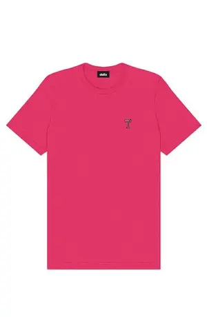 DALIX Coffee Martini Midweight Tee - Fuchsia
