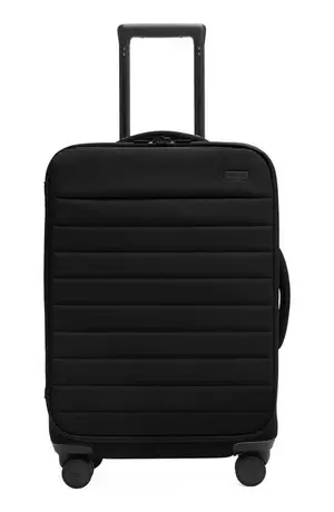 AWAY Softside Bigger Carry-on Suitcase - Jet Black